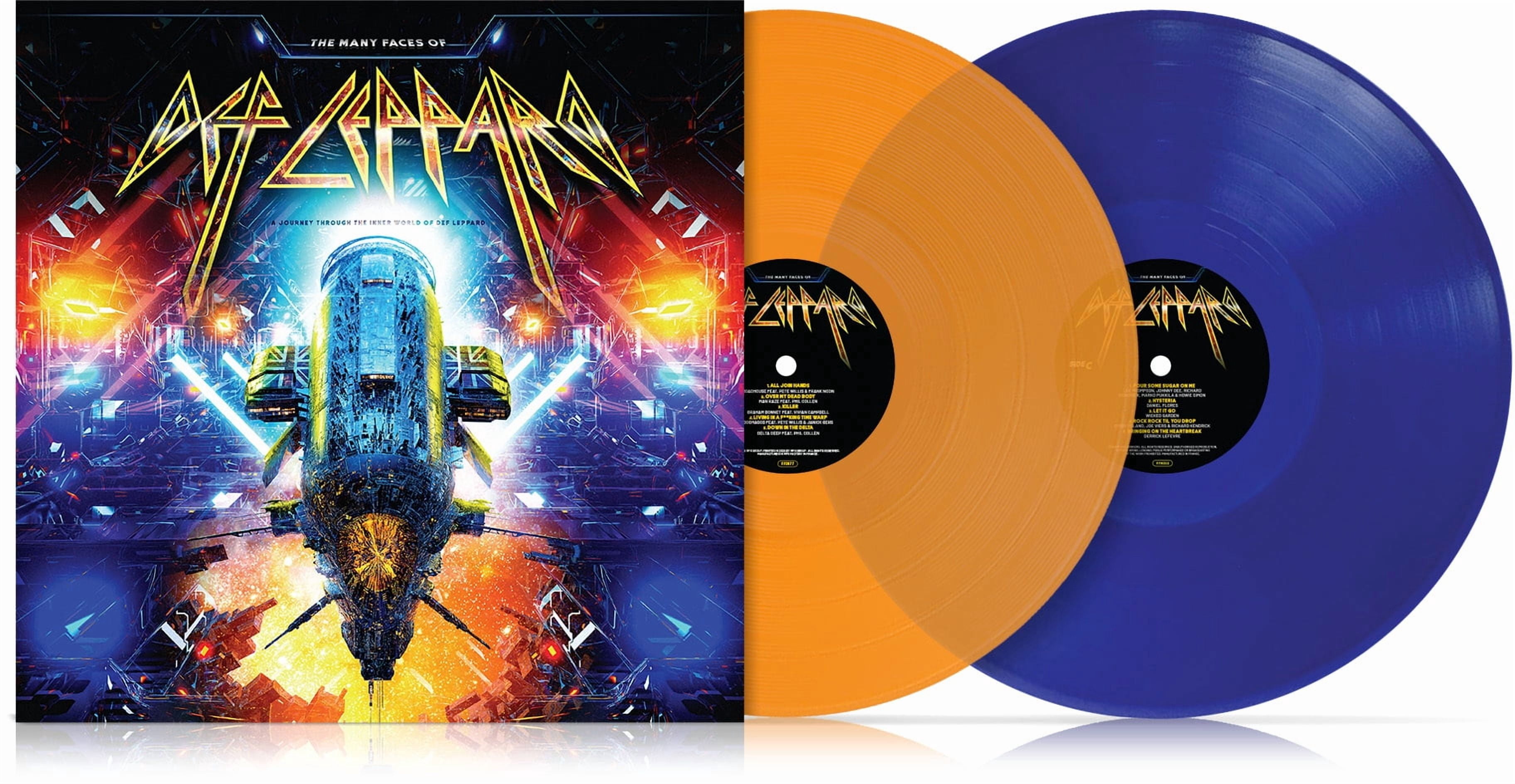 Many Faces of Def Leppard / Var - Orange & Blue - The Many Faces Of Def ...