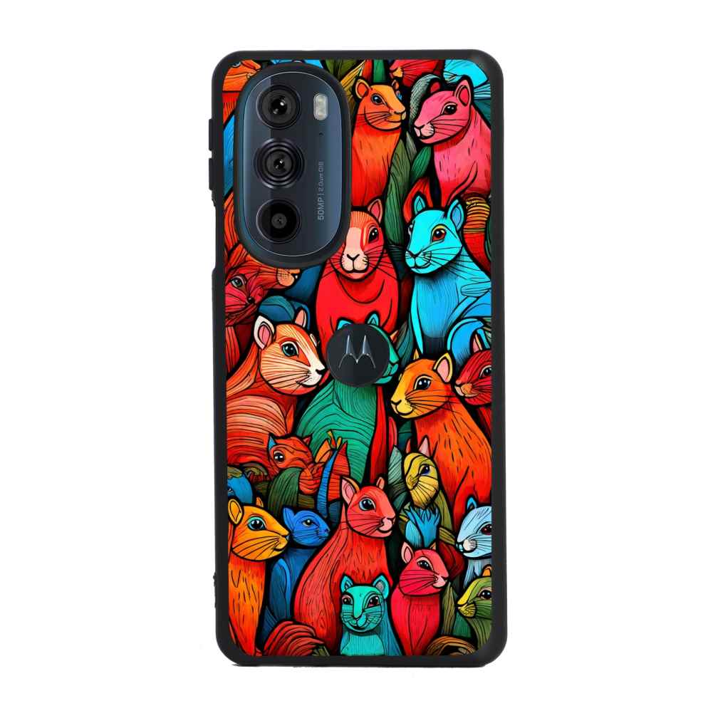 Many-Red-rumped-Agouti-462 phone case for Moto Edge+ (2022） for Women Men Gifts,Soft silicone ...