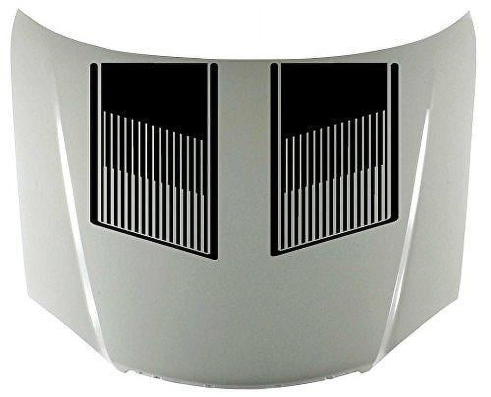 Many Stripes Mustang Car Decals Hood Decal Vinyl Sticker Graphic ...