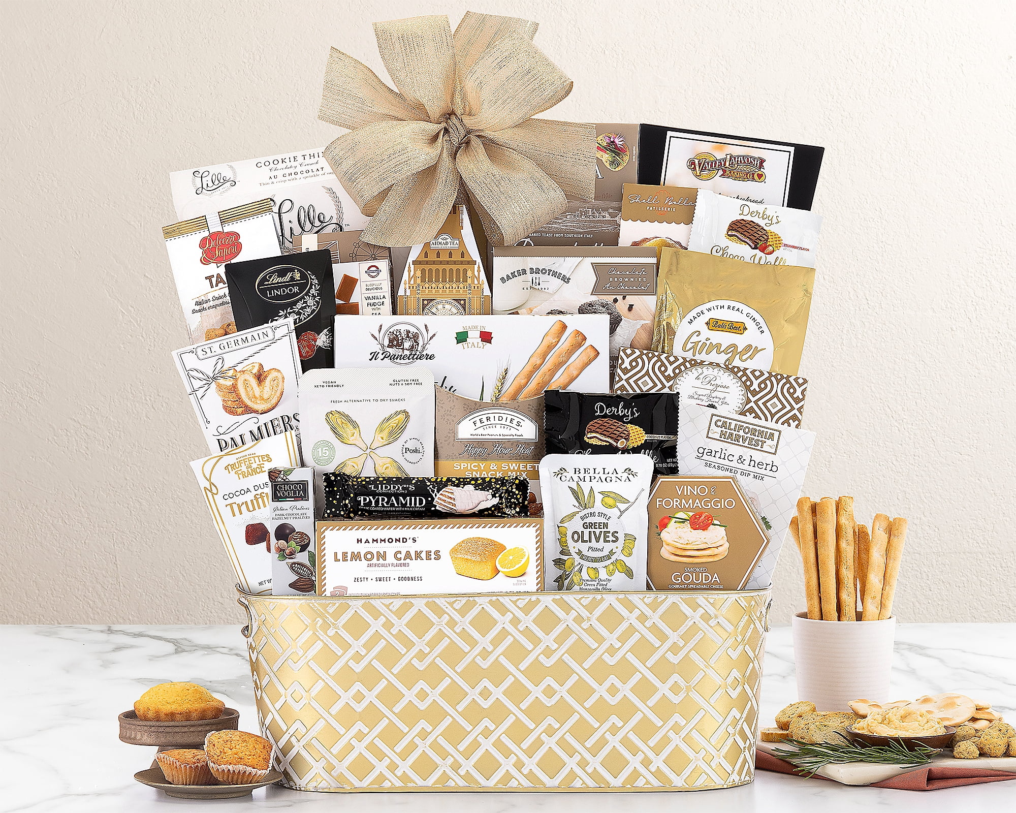 Wine Country Large Assorted Gift Basket - Perfect Present for Mother's ...
