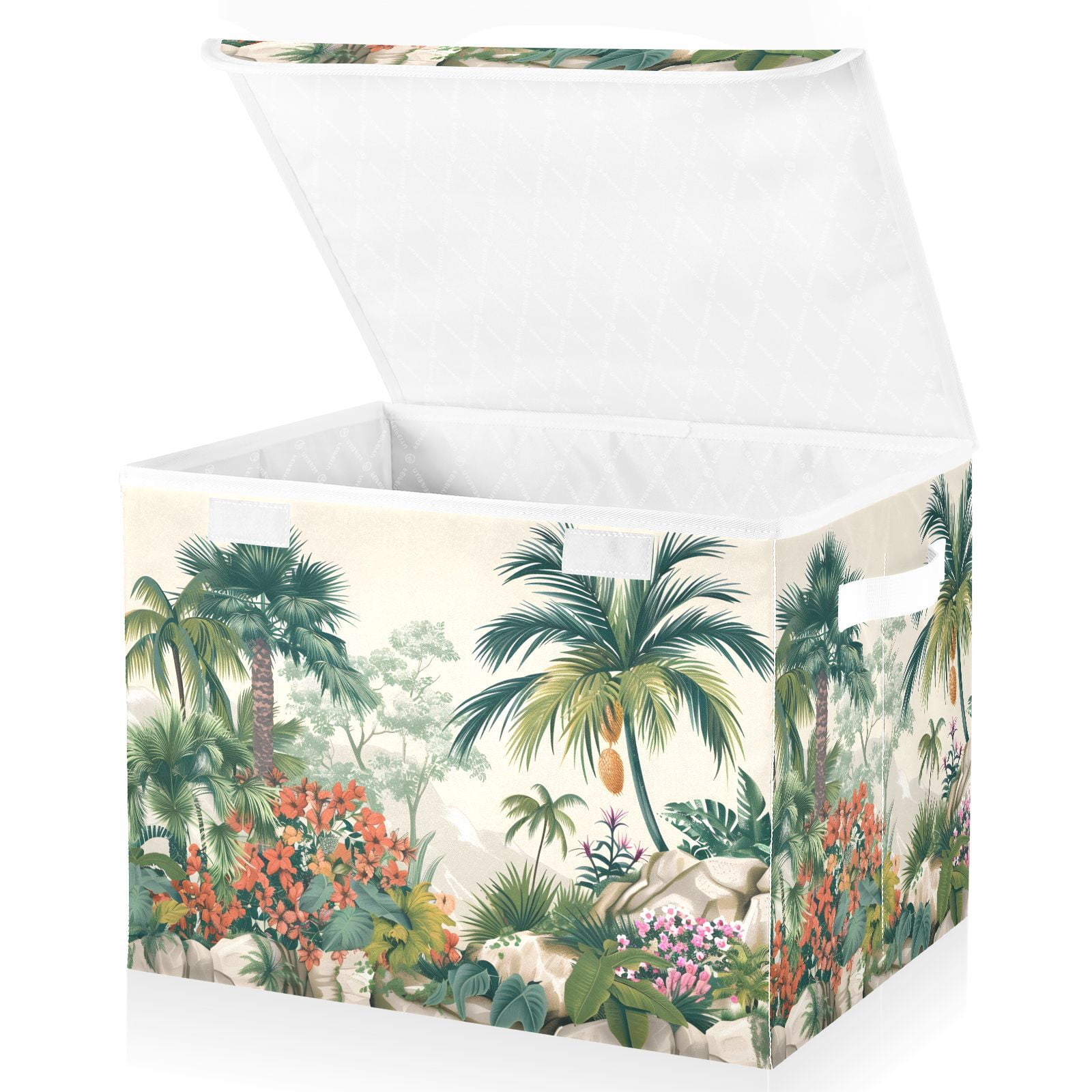 Many Trees Storage Basket for Shelves Foldable Container Organizer for ...