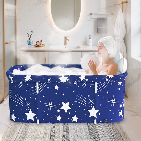 Atlantis Whirlpools Charleston 48 x 72 White Acrylic Soaking Drop-in ...