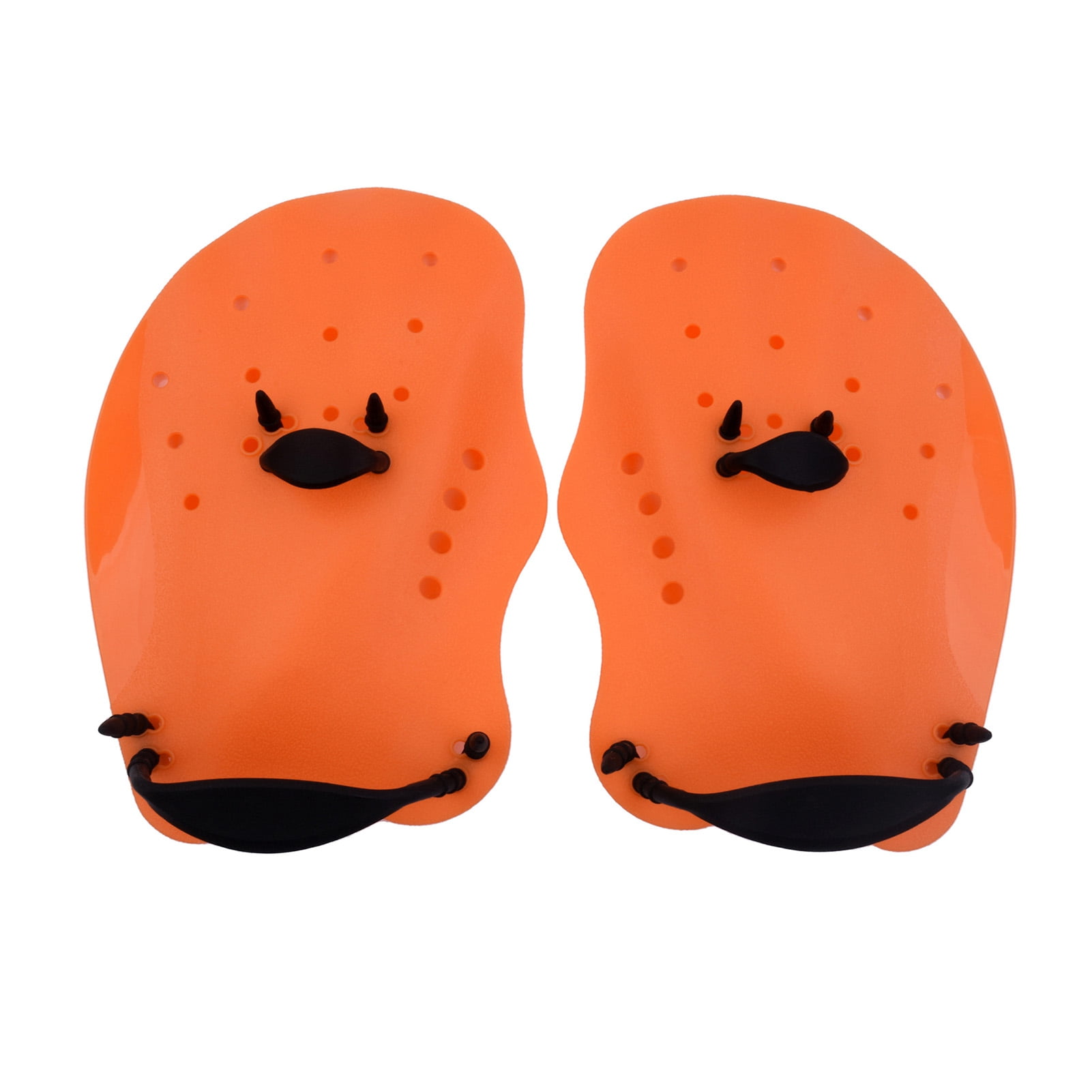 Manyache 1 Pair Beginner Hand Paddles Swimming Fins with Strap ...
