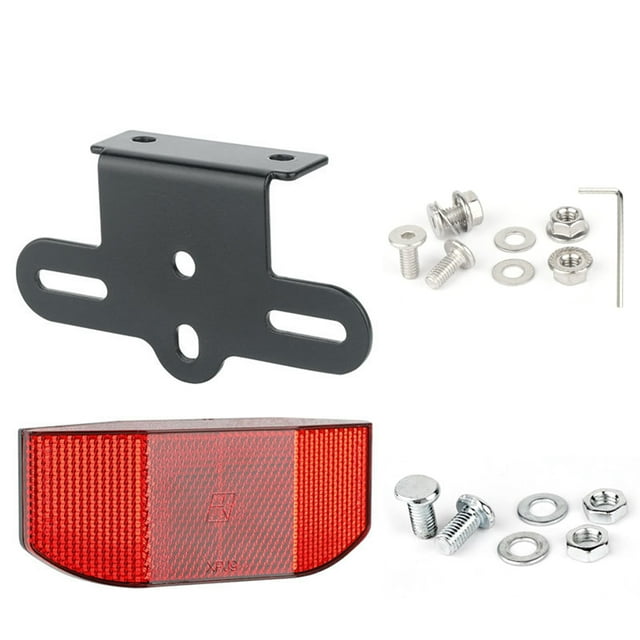 Manyache 1 Set Bike Reflector High Visibility Bike Front And Rear ...