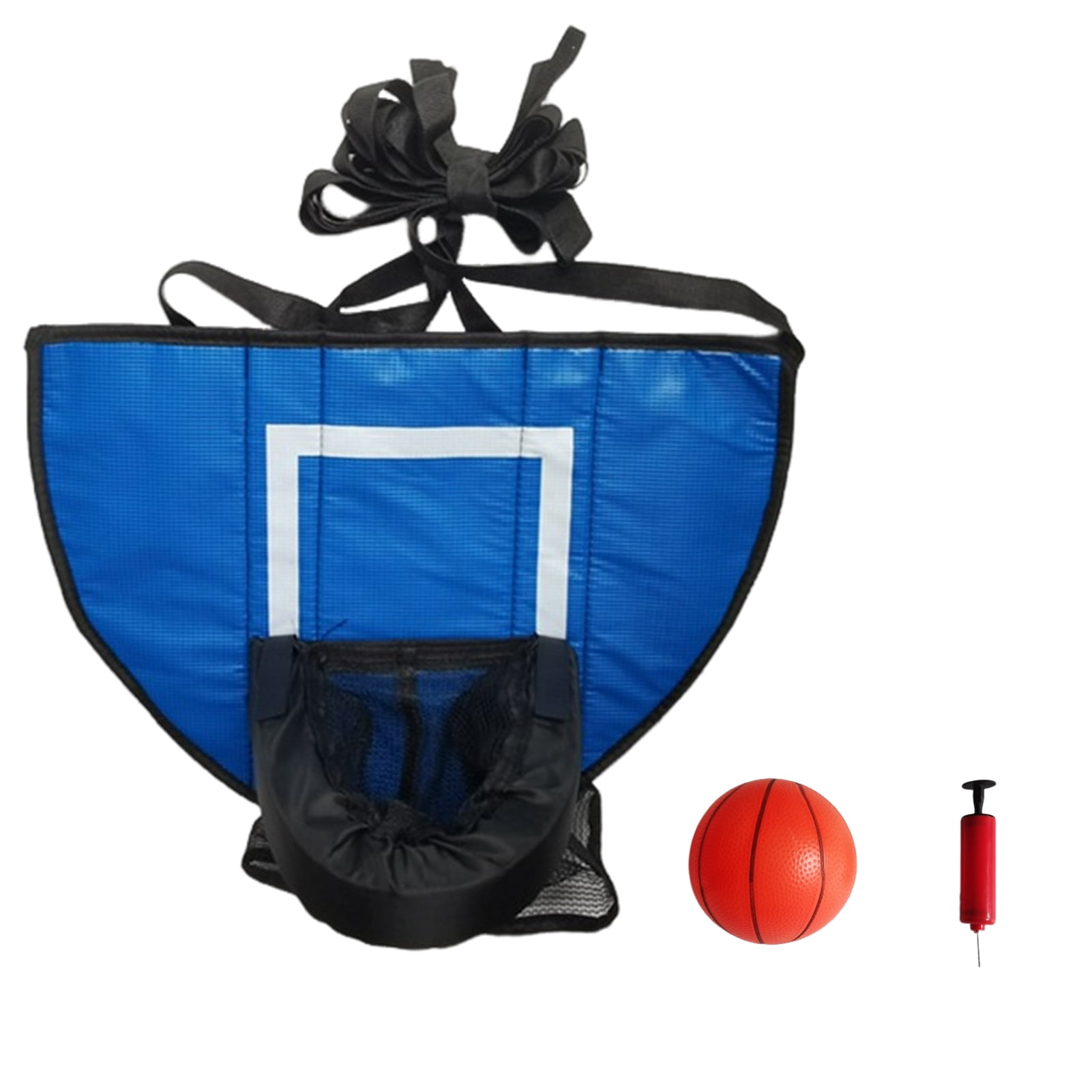 Manyache 1 Set Trampoline Basketball Hoop with Pump Mini Ball ...