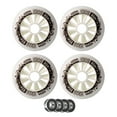 Manyache 4 Pack Inline Skate Wheels 90/100/110mm Skate Replacement ...