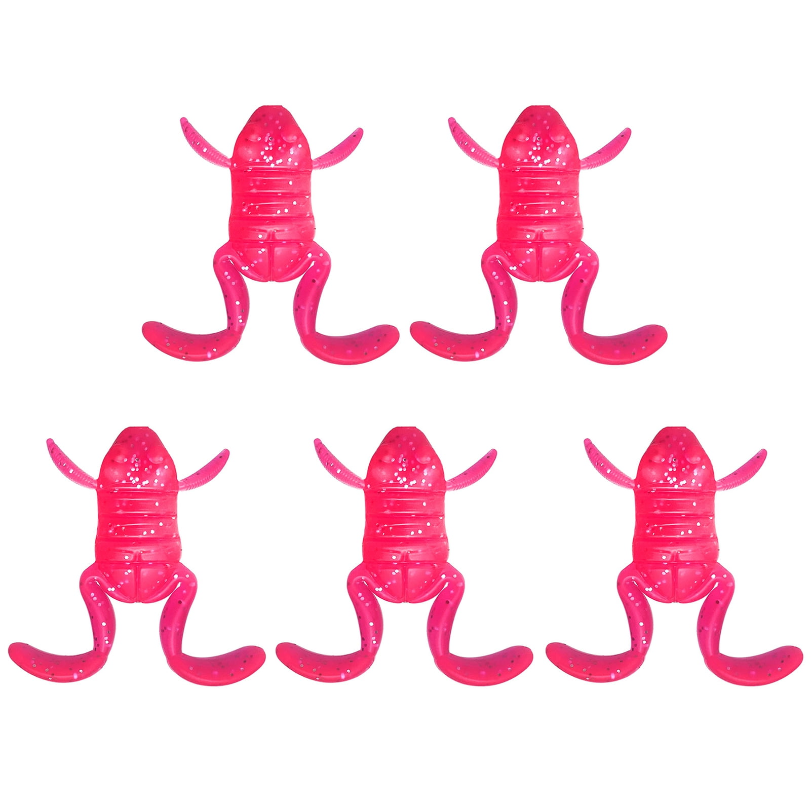 Manyache 5Pcs 3CM/5G 4CM/10G Soft Frog Lure Realistic TPE Topwater ...