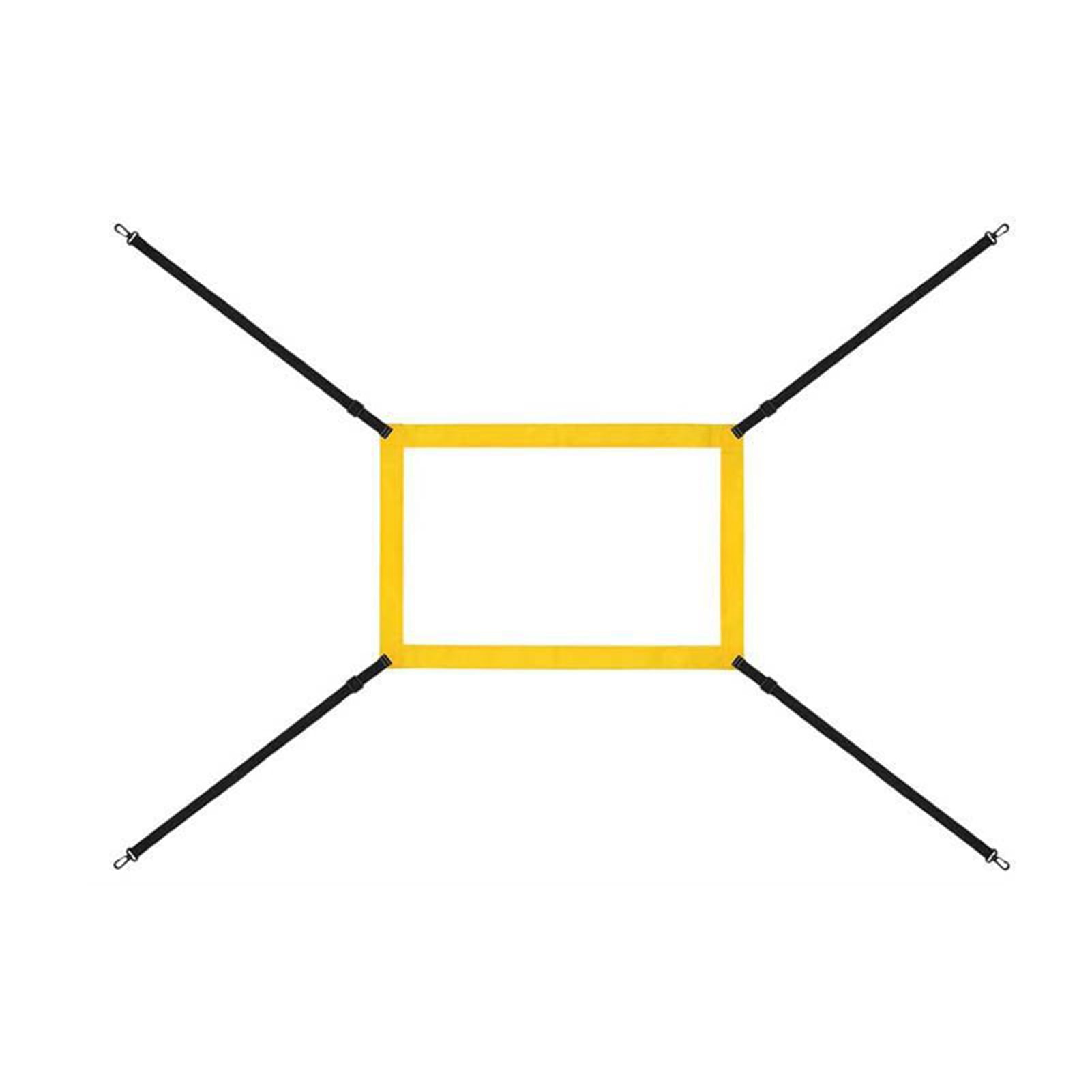 Manyache Baseball Strike Zone Target Net with Hooks Portable Softball ...