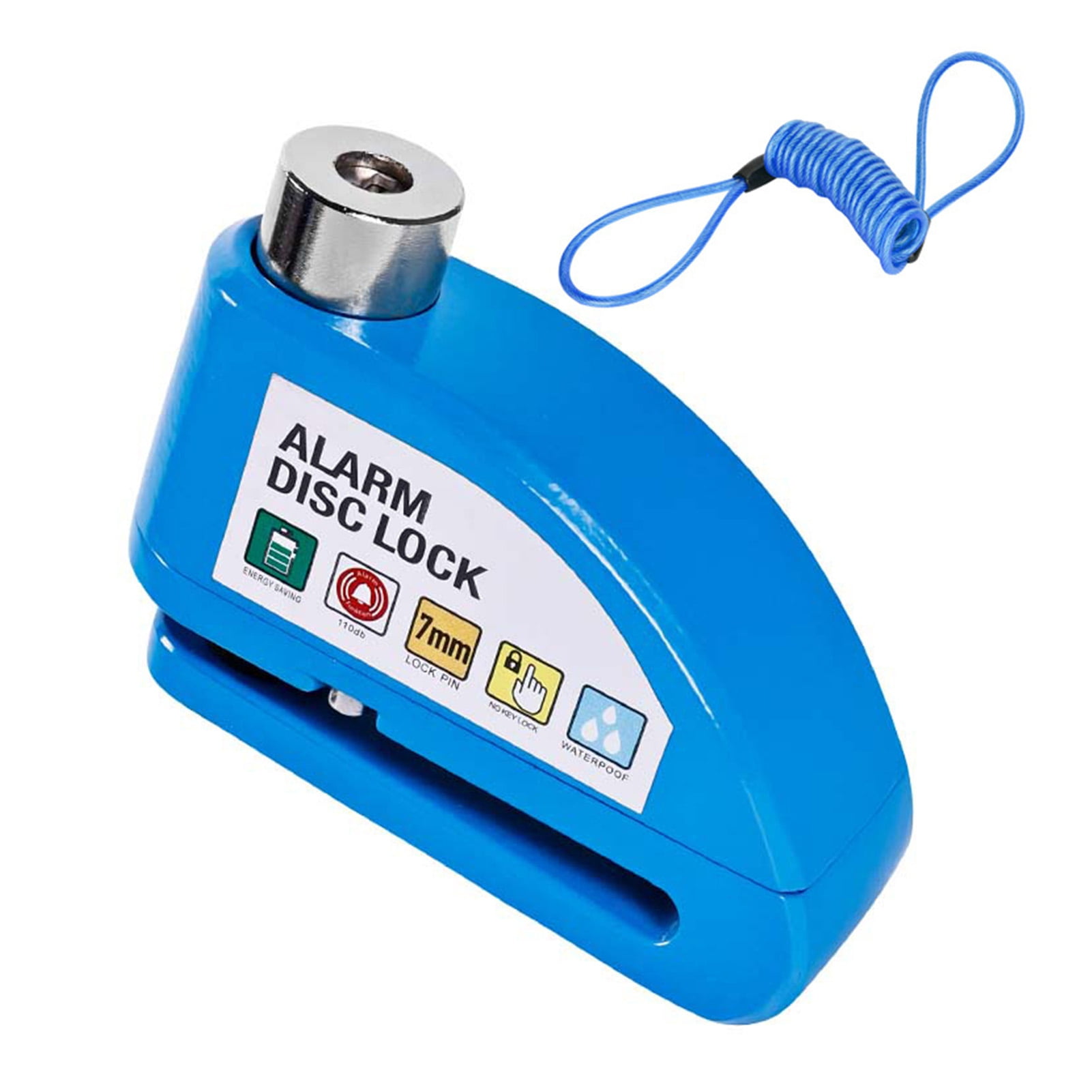 Manyache Bike Disc Brake Lock with Warning Rope High Decibels Anti ...