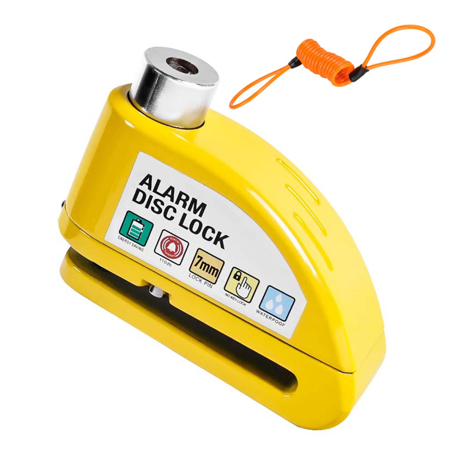 Manyache Bike Disc Brake Lock with Warning Rope High Decibels Anti ...