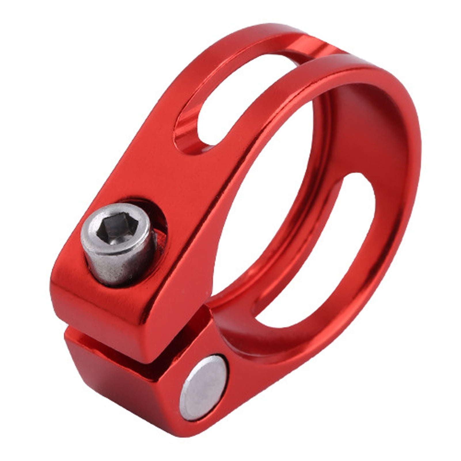 Manyache Bike Seat Post Clamp Bike Clamp Bicycle Seat Clamp Anodized ...