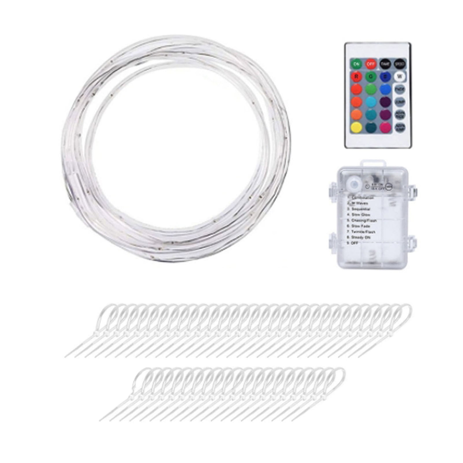 Manyache LED Trampoline Lights Waterproof Strip Light with Remote ...