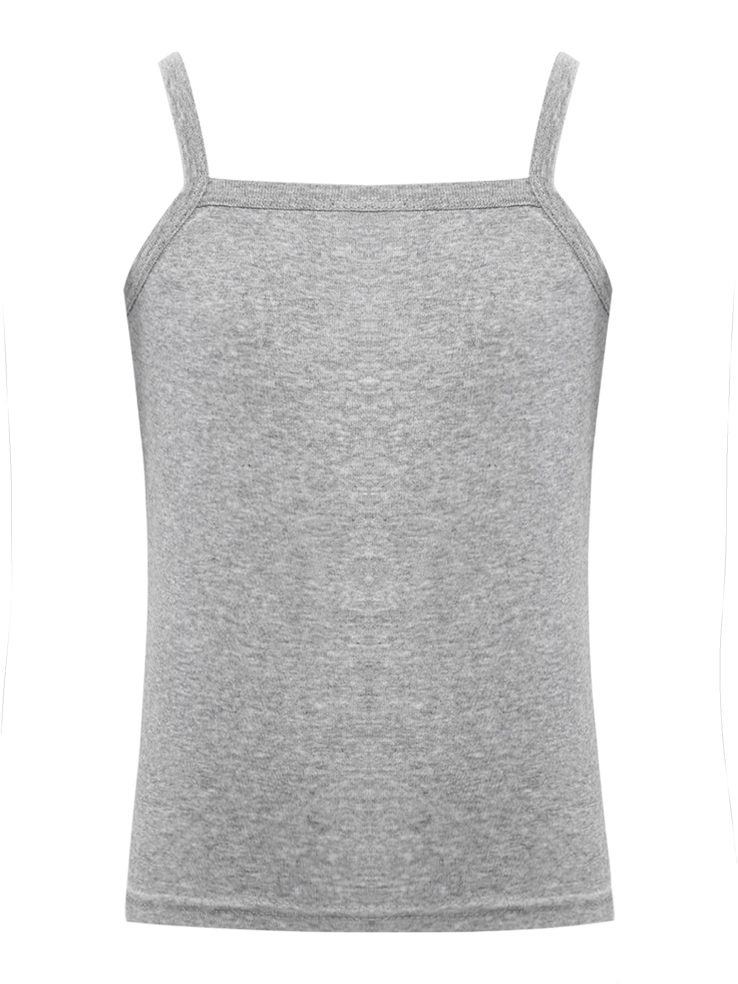 Manyakai Kids Girls Dance Tank Tops Basic Solid Color Camisole Cotton ...