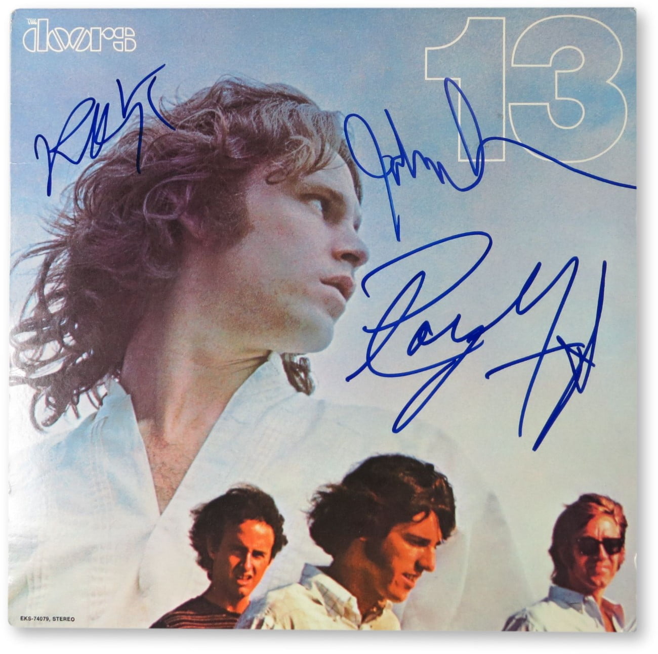 Manzarek Krieger Densmore Signed Autographed Record Album Cover Doors ...