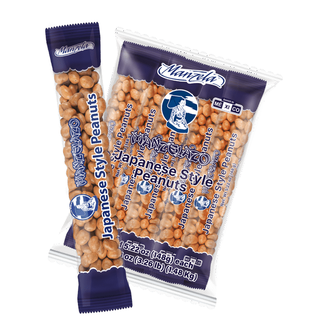Manzela Manzelazo Japanese Style Peanuts 10ct 5.22oz Each - 52.24oz ...