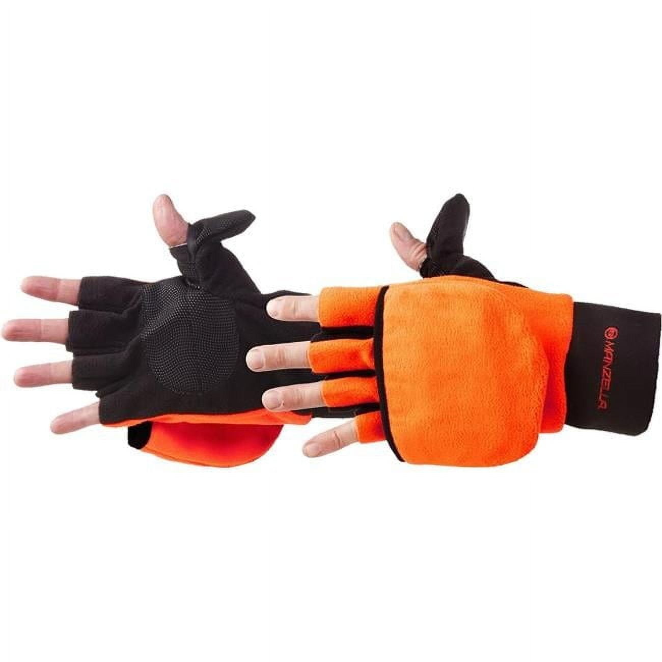 Manzella Convertible Glove/Mitten Large Blaze Orange - Walmart.com