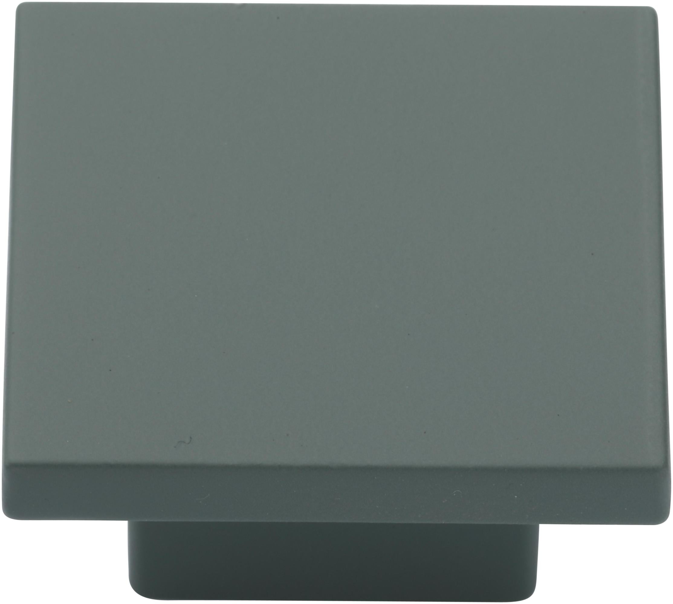 Manzoni Mb1254-040 1-5/8" Zamac Square Cabinet Knob From The Modern ...