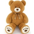 MaoGoLan 36" Large Teddy Bear Stuffed Animal with Footprint Giant Bear ...