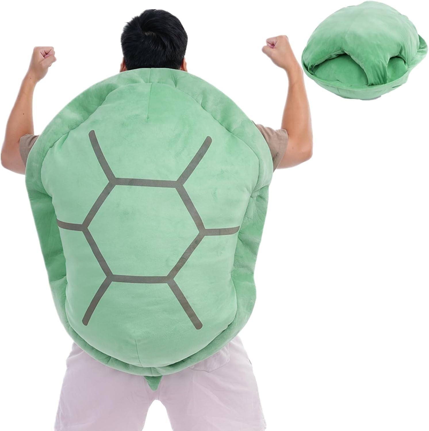 MaoGoLan 40 inch Wearable Turtle Shell Pillow Soft Turtle Shell Costume ...