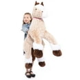 MaoGoLan 47" Giant Horse Stuffed Animal Large Stuffed Horse Plush Toy ...