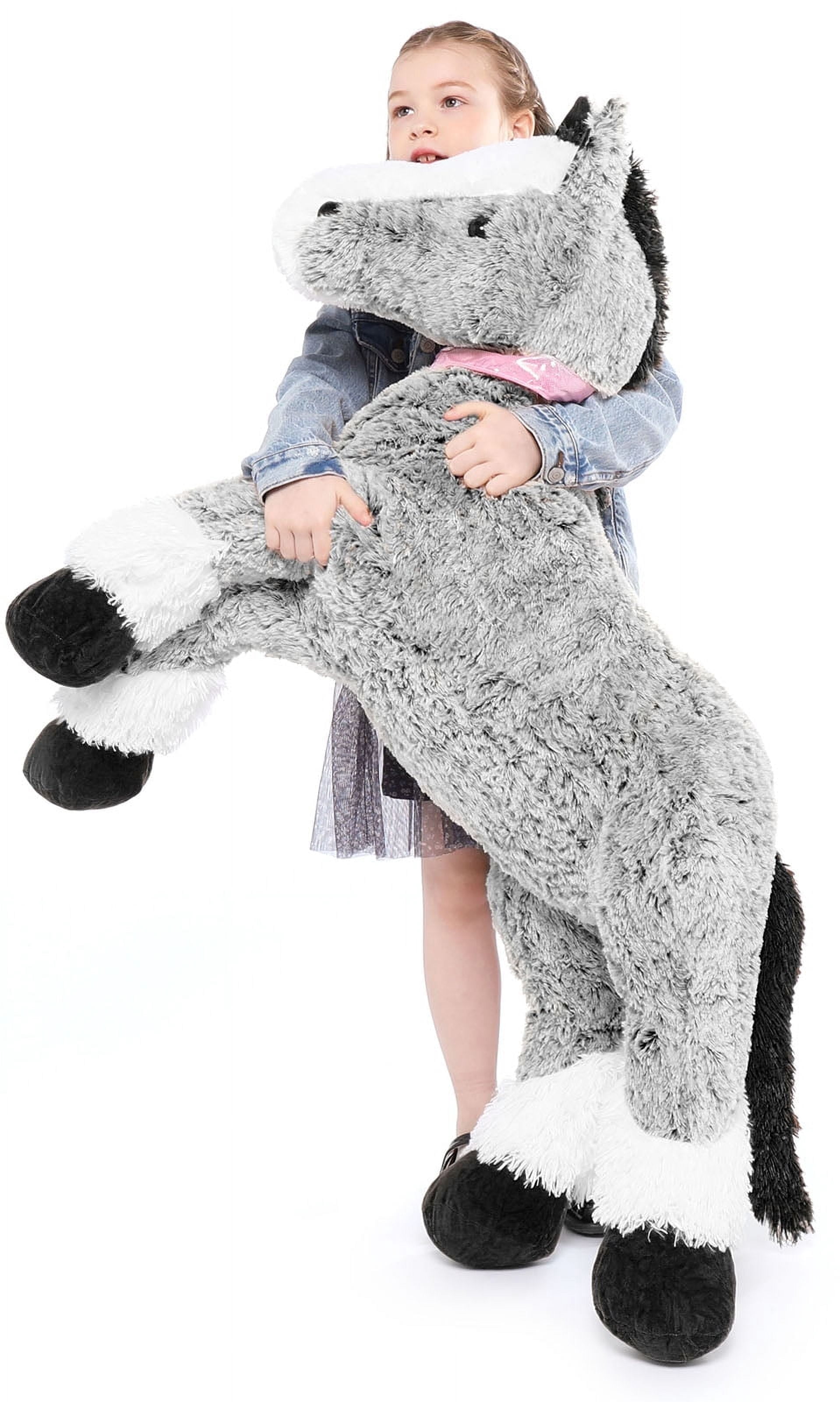 MaoGoLan 47" Giant Horse Stuffed Animal Large Stuffed Horse Plush Toy ...