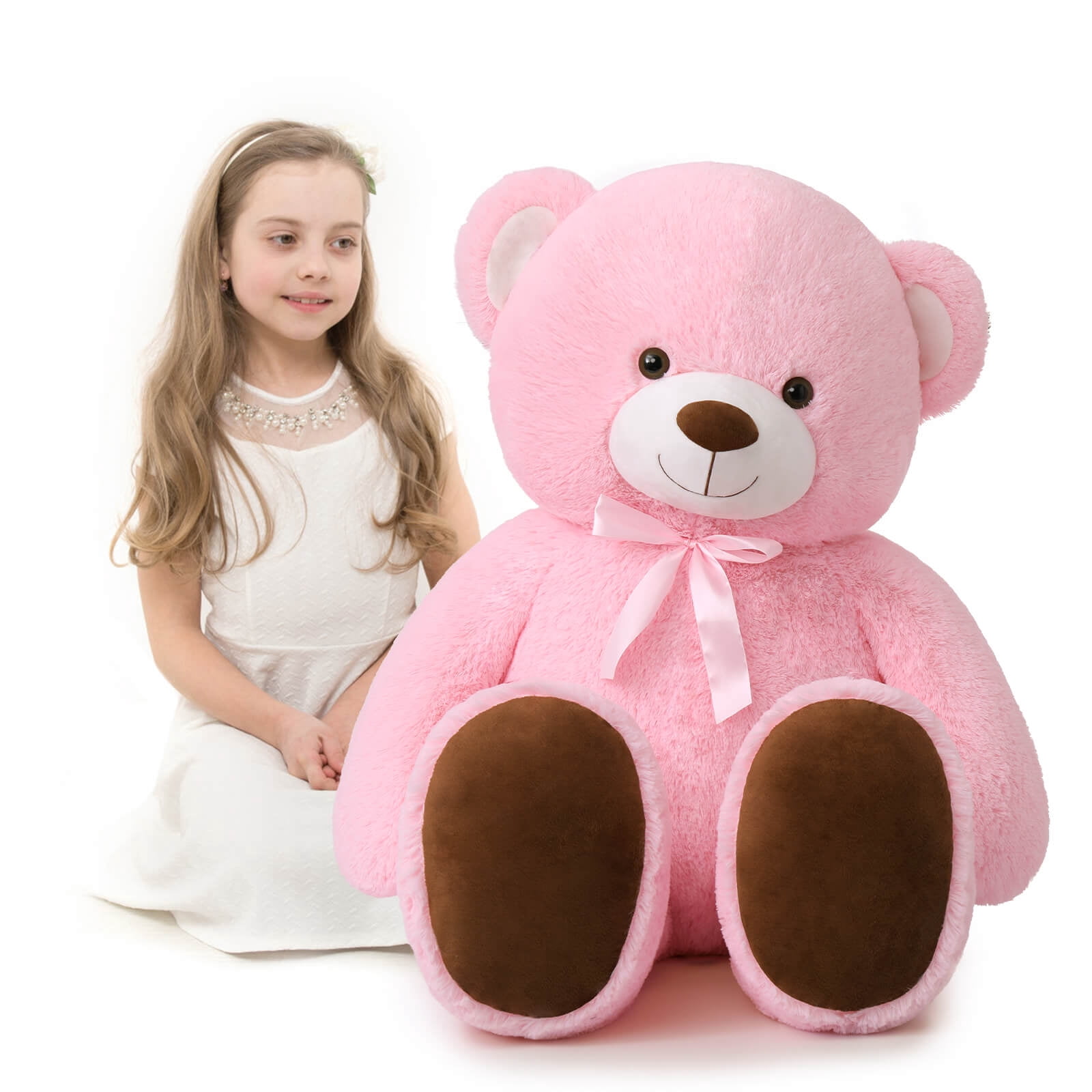 MaoGoLan 47" Giant Teddy Bear Stuffed Animal Big Teddy Bear Plush Toy ...