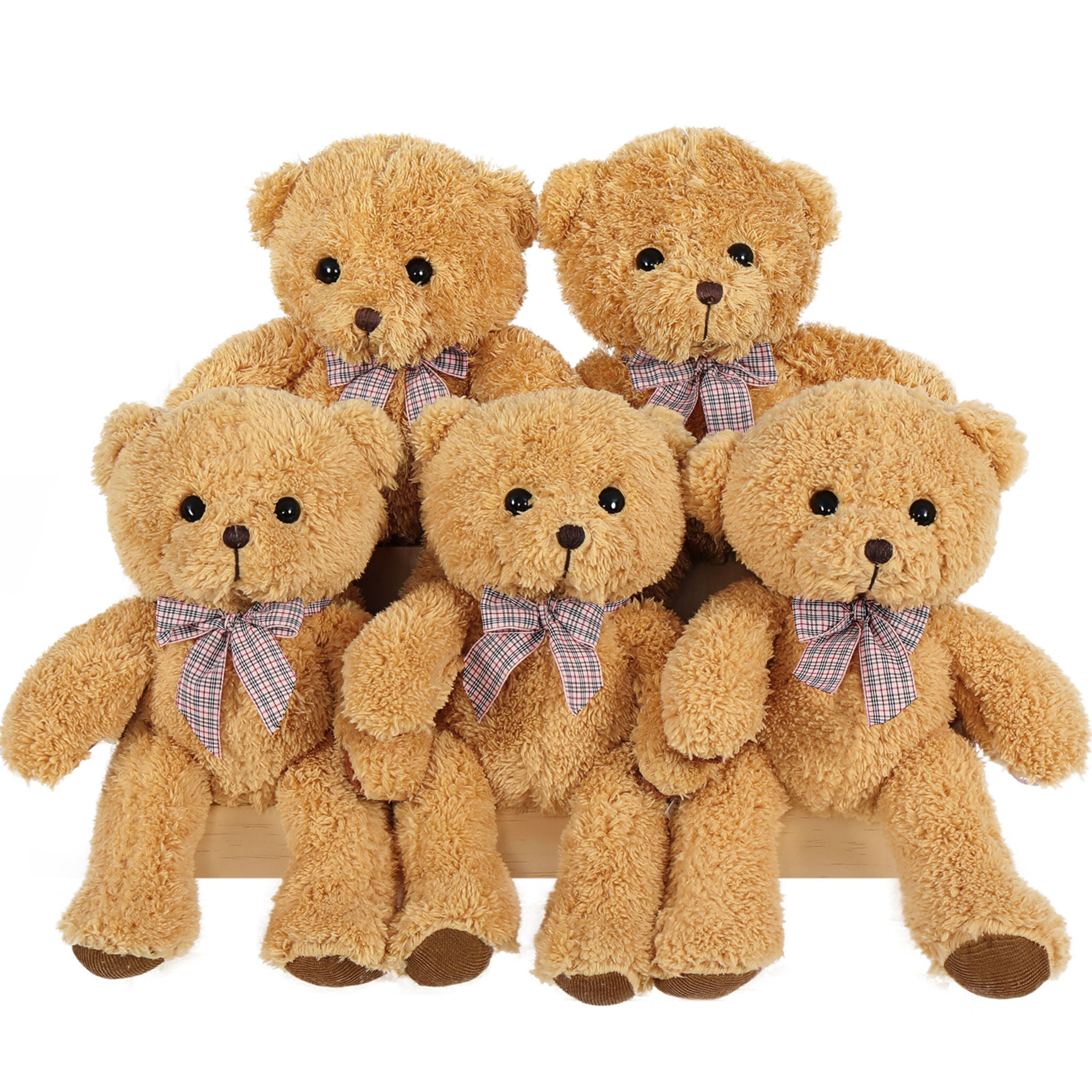 MaoGoLan 5 Pack Teddy Bears 12.5' Bulk Stuffed Animals BearPlush Toy ...