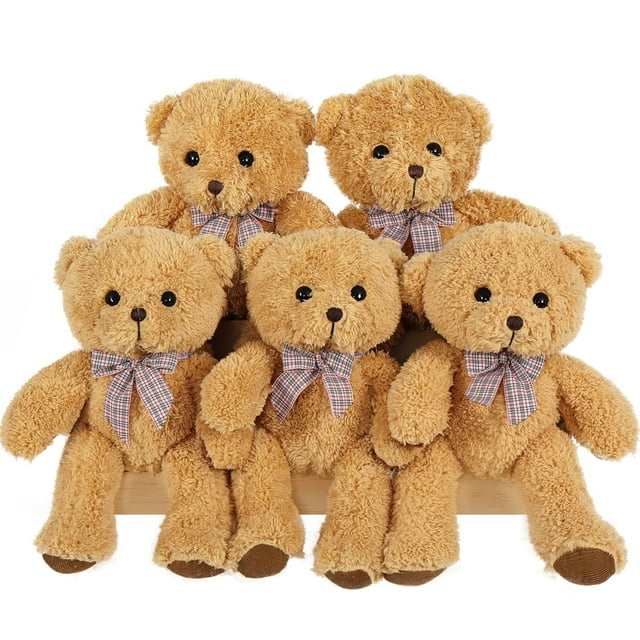 MaoGoLan 5 Pack Teddy Bears 12.5' Bulk Stuffed Animals BearPlush Toy ...