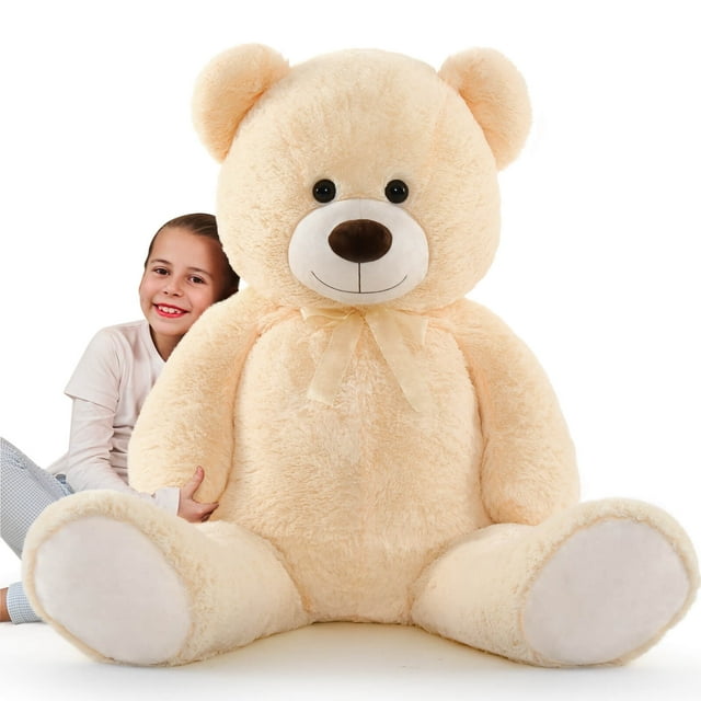 MaoGoLan 51" Giant Teddy Bear Soft Stuffed Animals Plush Big Bear Toy ...