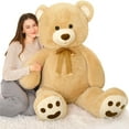 MaoGoLan 5ft Jumbo Teddy Bear Stuffed Animal Big Life Size Bear Plush ...
