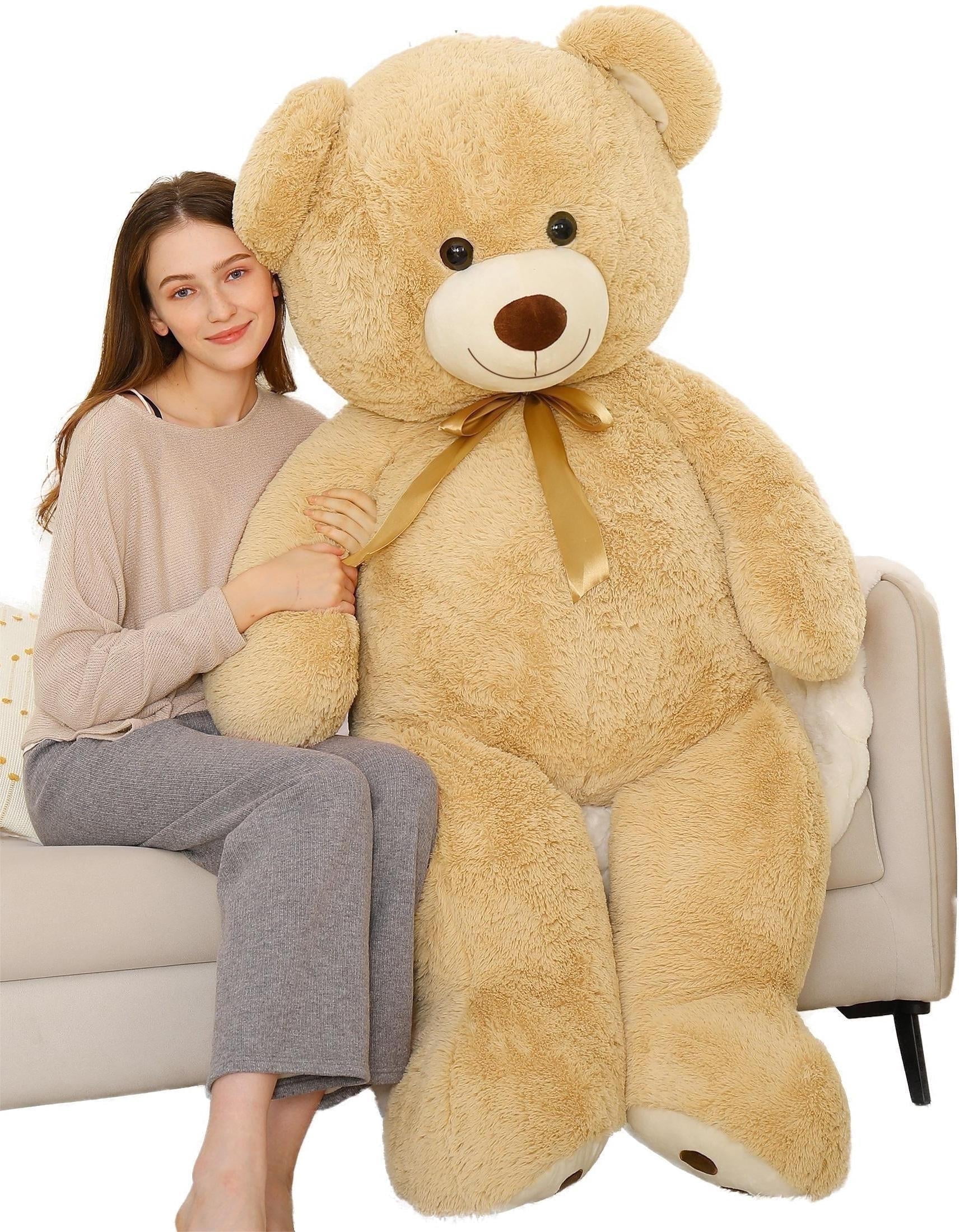 Free Shipping! MaoGoLan 5ft Jumbo Teddy Bear Stuffed Animal Big Life ...