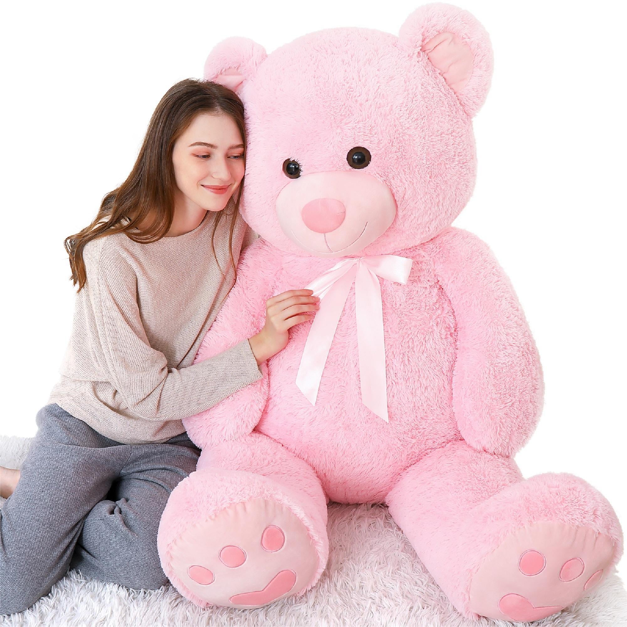 MaoGoLan 5ft Jumbo Teddy Bear Stuffed Animal Big Life Size Bear Plush ...