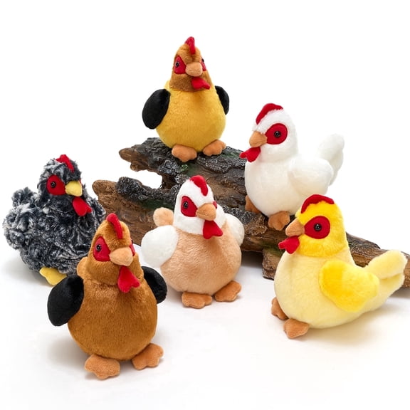 Plush Chickens Toys and Stuffed Animals for Kids and Collectors