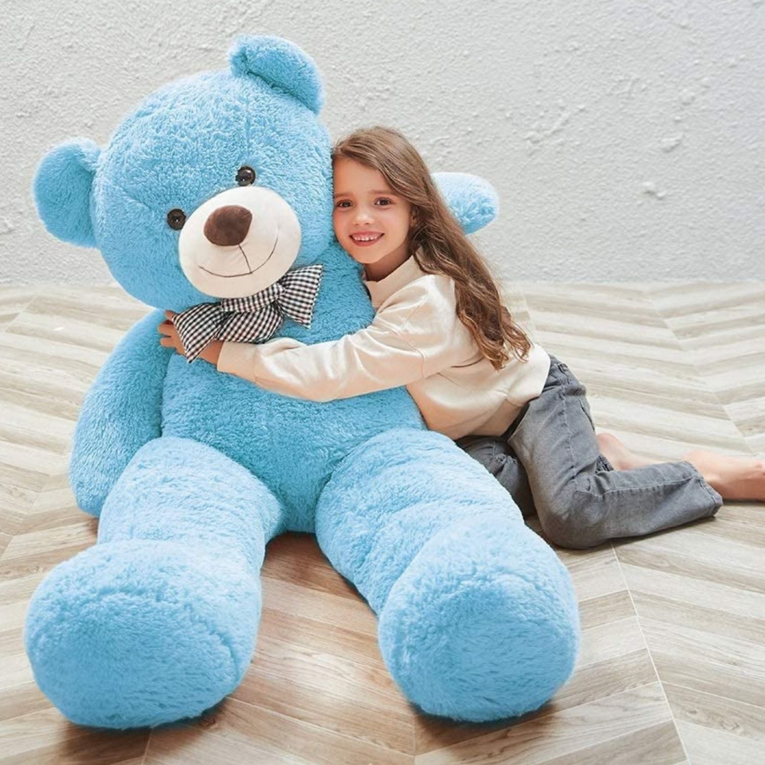 MaoGoLan Giant Teddy Bear 55" Large Stuffed Animals Plush Toy - Walmart.com