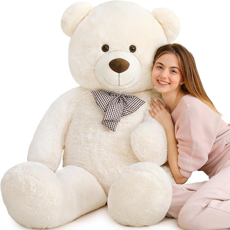 MaoGoLan Giant Teddy Bear Big 4 Feet Stuffed Animal Stuffed Bear Baby ...