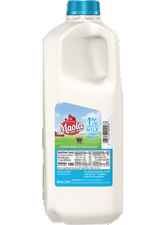 1% Milk in Milk - Walmart.com