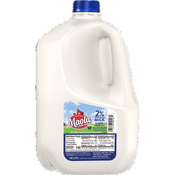 2% Milk in Milk - Walmart.com