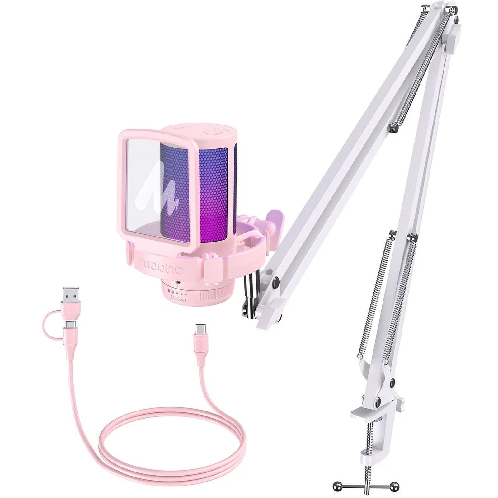 Maono gamerwave dgm20s USB microphone gaming mic condenser mic RGB mic ...