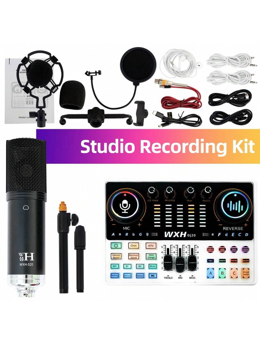 MaonoCaster Lite (AU-AM200-S1) Podcast Equipment Bundle - All-in-One ...