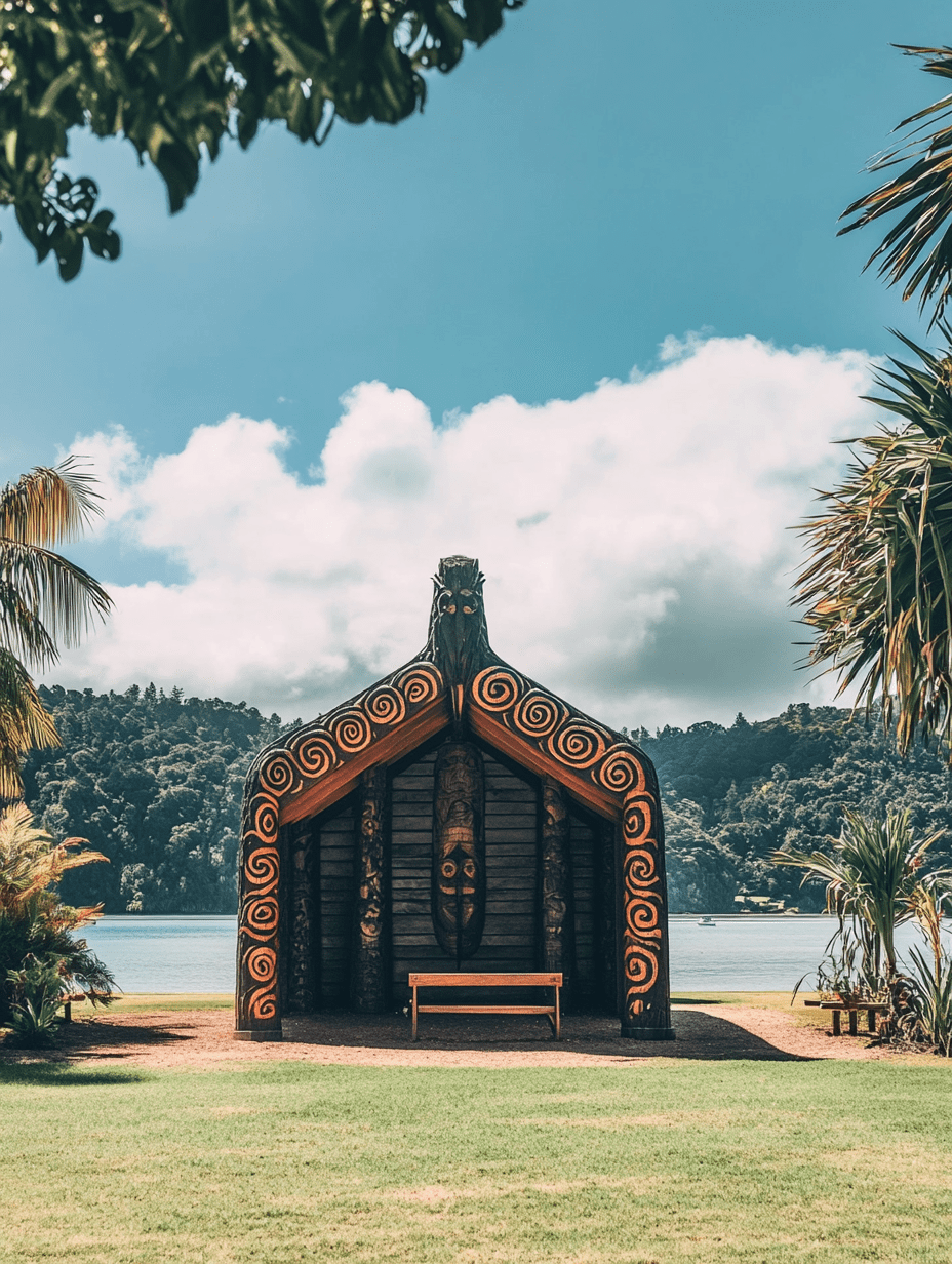 Maori Carved House Canvas Print/Wall Art，Suitable for Living Room ...