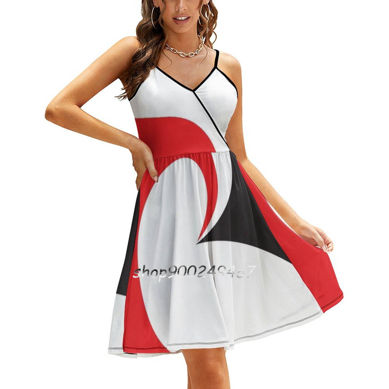 Maori Flag Square Neck Dress New Plus Size Elegant Women Waist Tight ...