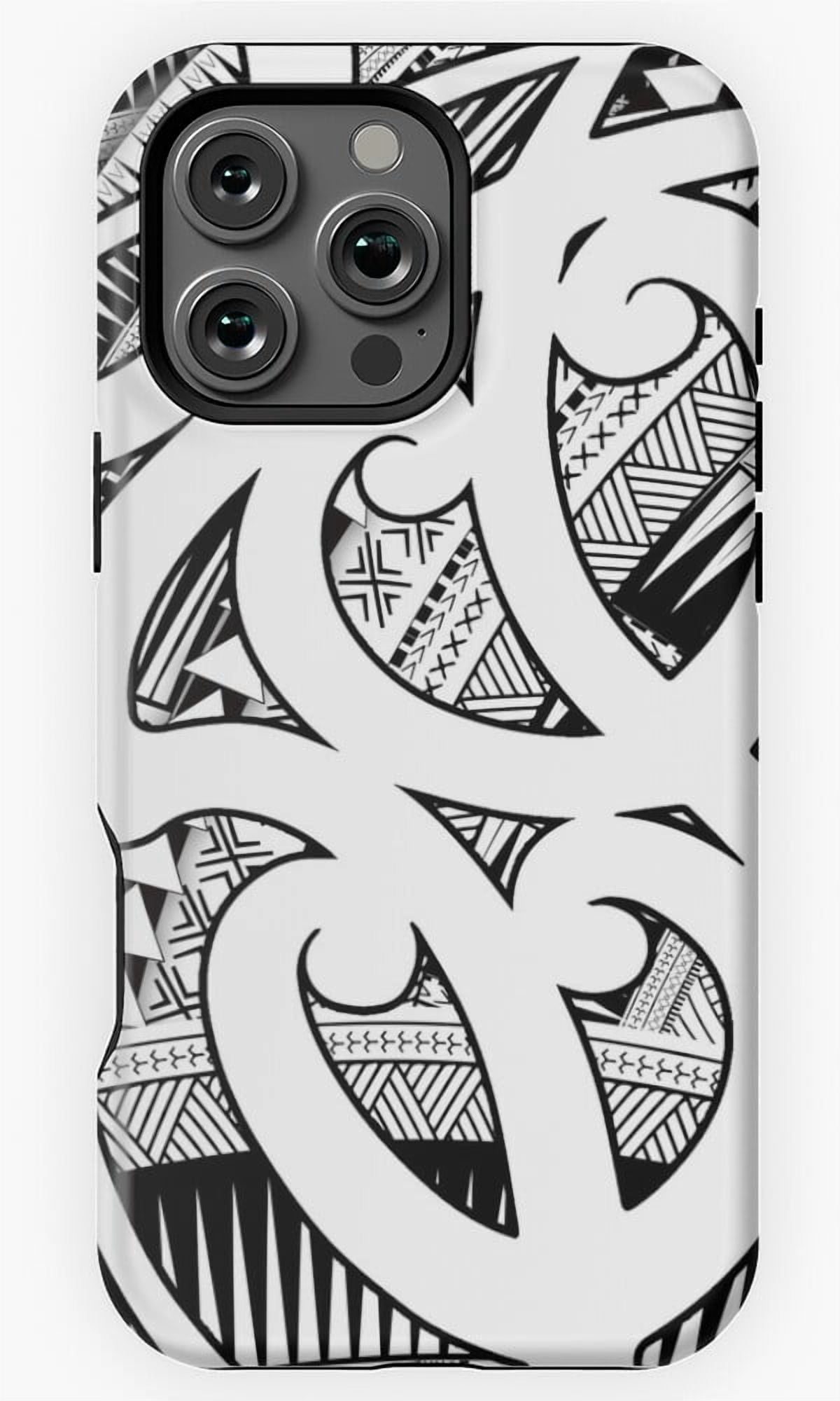 Maori Koru Tribal Pattern New Zealand Art iPhone 11–16 Pro Max ...