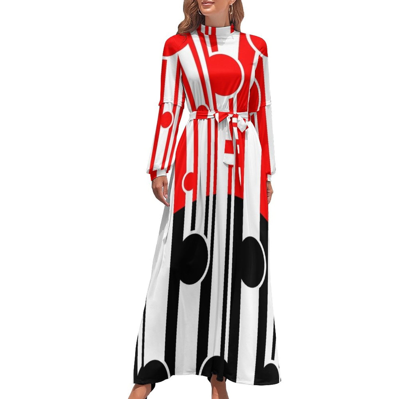 Maori kowhaiwhai pattern Long Dress evening dresses ladies women ...