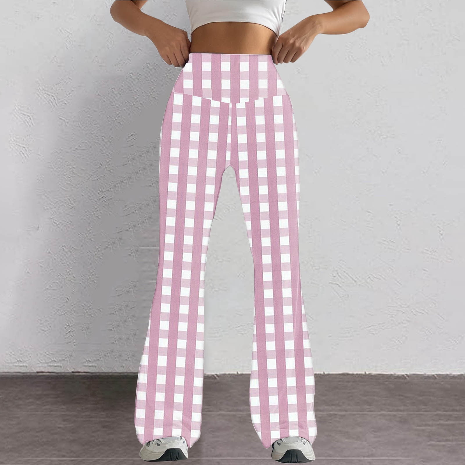 Yoga Pants Women Women Tight Fitting Hip Hugging Shapewear Striped ...