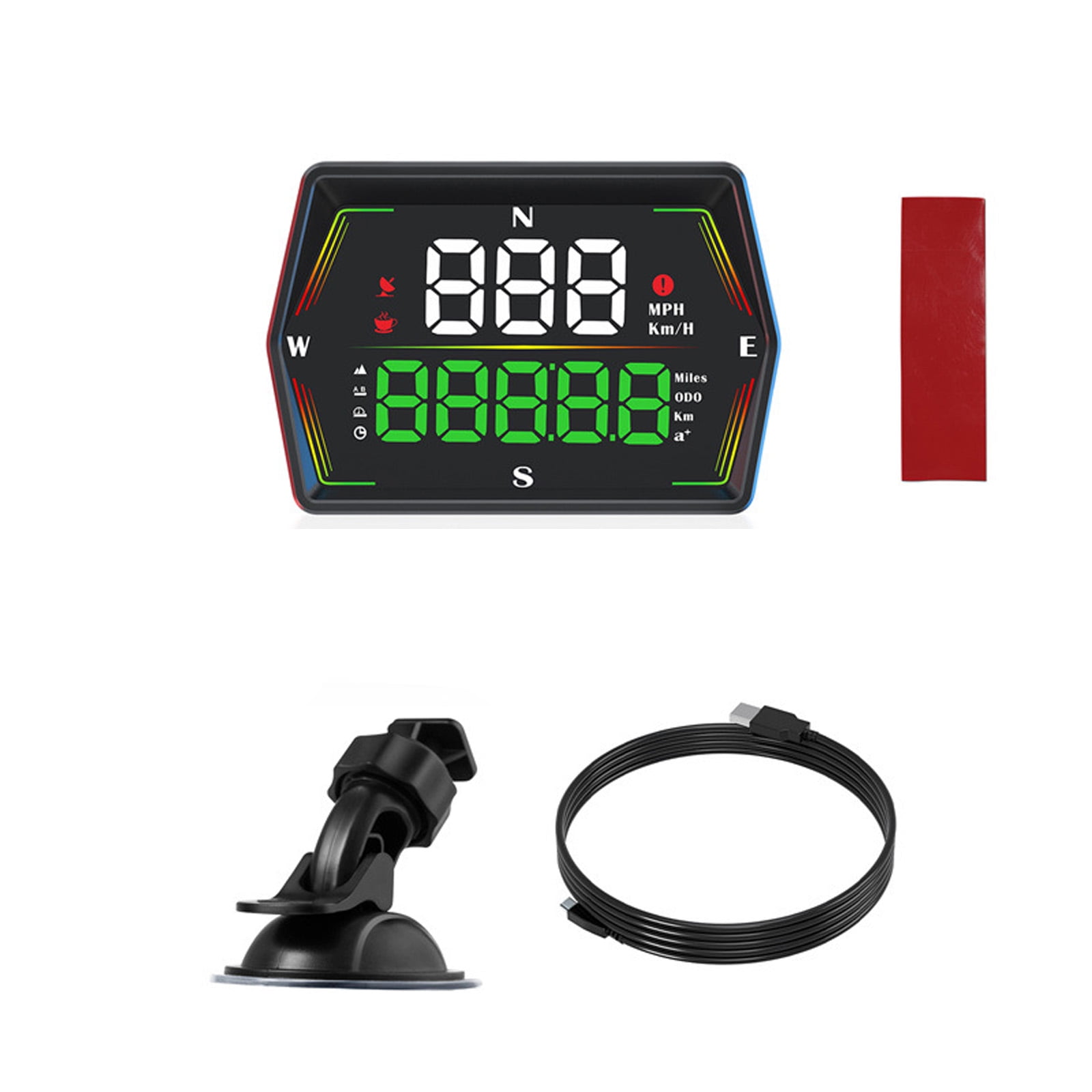 Map Activates Heads Up Display Tracking Speed Mileage Time General ...