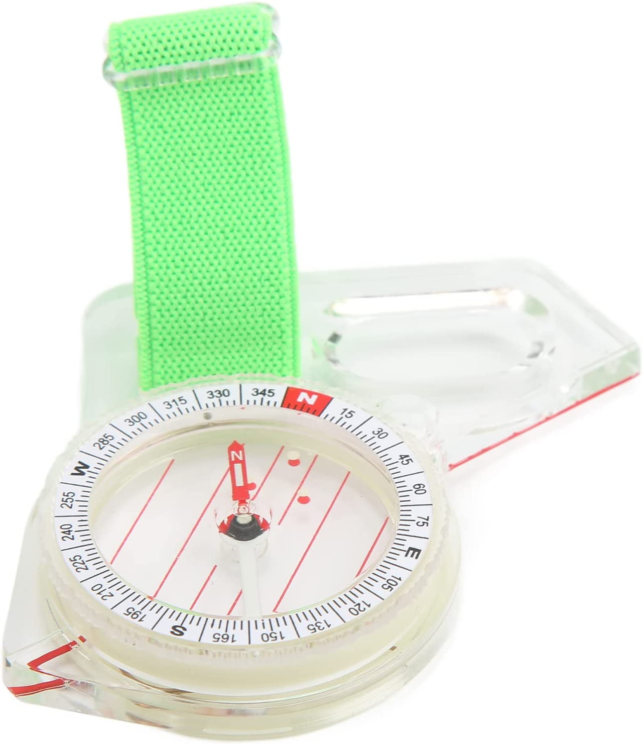Map Compass, Clear Scale Orienteering Compass for Camping and Adventure ...