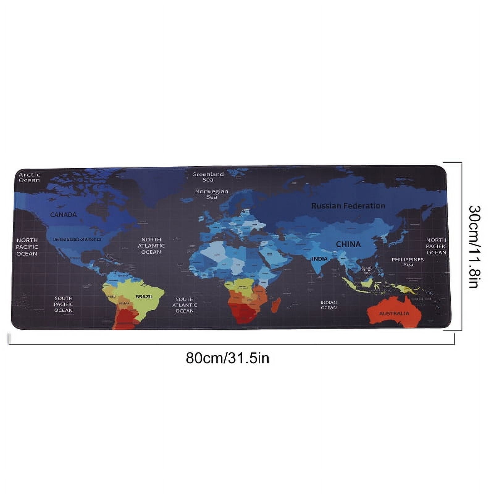 Map Gaming Mouse Pad, Extended Mouse Pad, XXL Large Big Computer ...