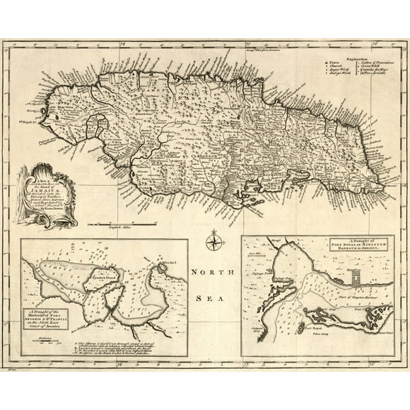 Jamaica Map