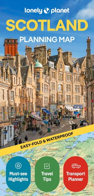 Map Lonely Planet Scotland Planning Map, (Paperback) - Walmart.com