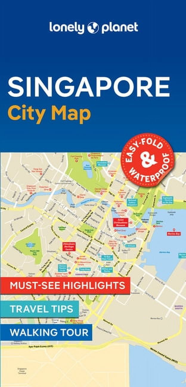 Map Lonely Planet Singapore City Map, (Paperback) - Walmart.com